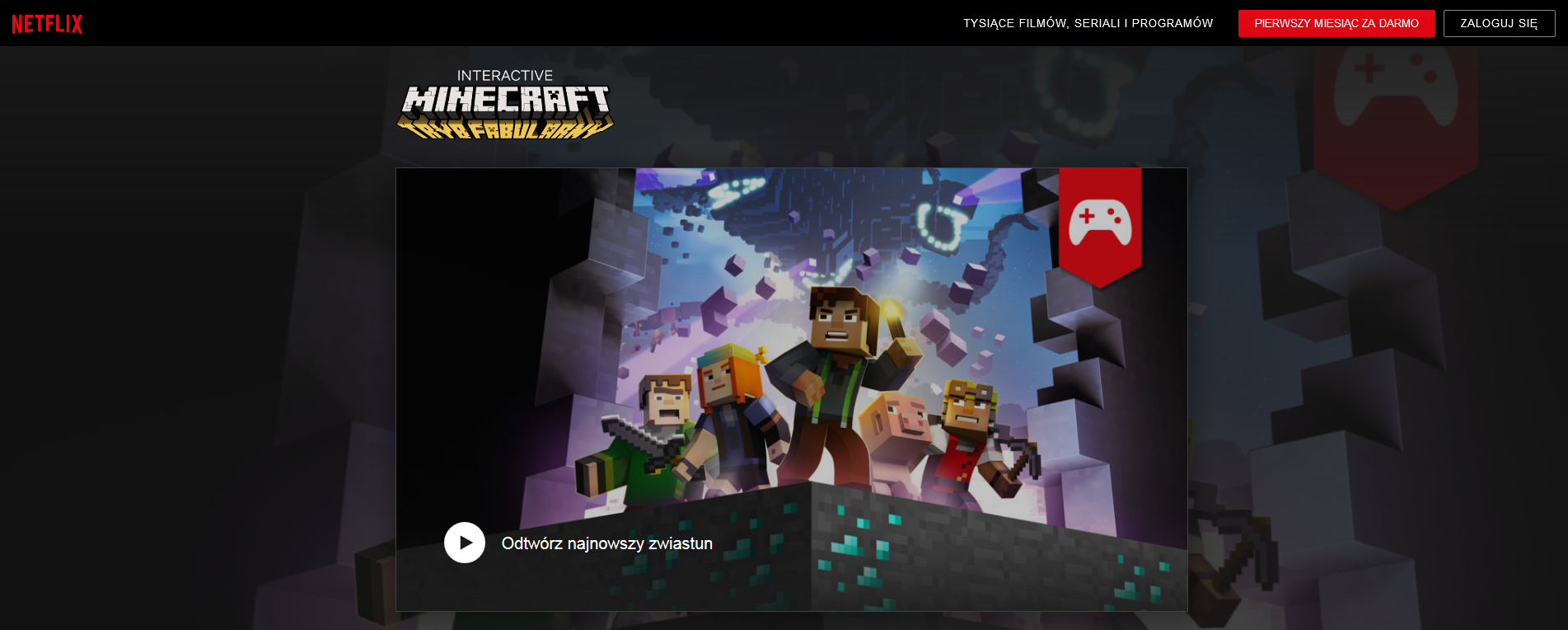 Minecraft: Story Mode już na Netflix!